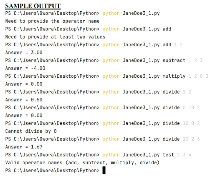 Solved ESTION 1. Create a module named formulas that | Chegg.com
