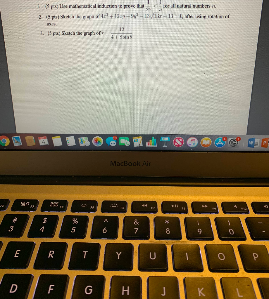 Solved 1. (5 pts) Use mathematical induction to prove that | Chegg.com Solved 1. (5 pts) Use mathematical induction to prove that | Chegg.com