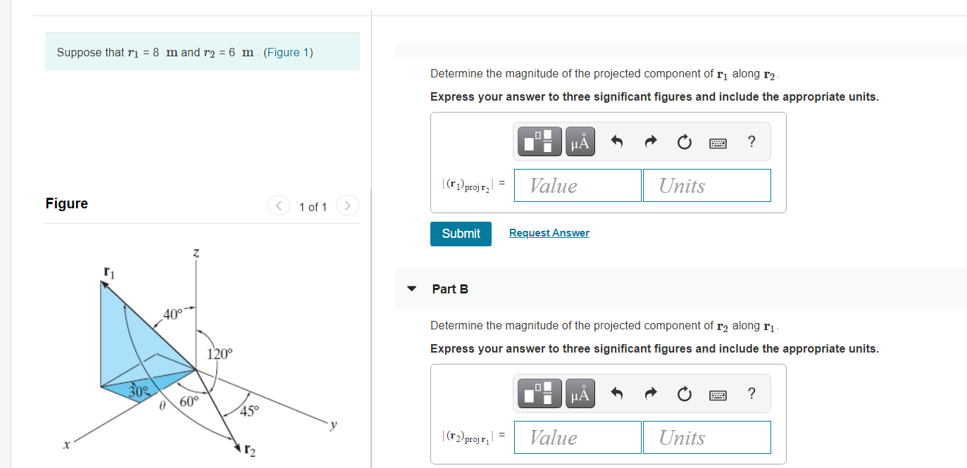 Solved Suppose that ri = 8 m and r2 = 6 m. (Figure 1) | Chegg.com