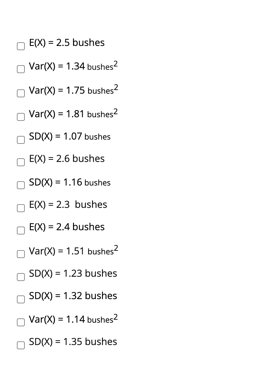 Solved (Choose three answers!) Given the following | Chegg.com