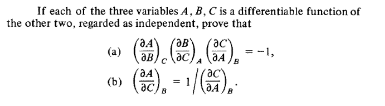 Solved If each of the three variables A, B, C is a | Chegg.com