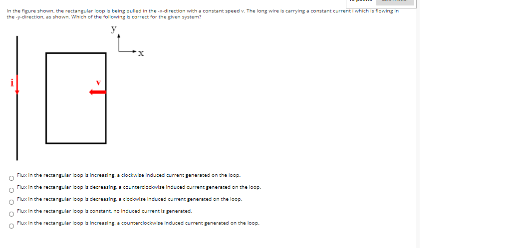 Solved In the figure shown, the rectangular loop is being | Chegg.com