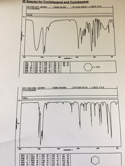 Solved What evidence does the iR spectrum provide with | Chegg.com