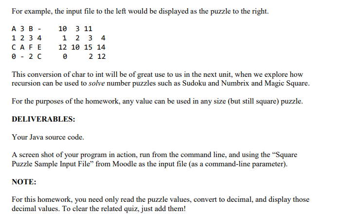 Solved USE JAVA DONT COPY OTHER ANSWERS THEY ARE WRONG | Chegg.com
