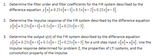 Solved difference equation | Chegg.com
