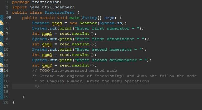 Continue the program in the third picture Create two | Chegg.com