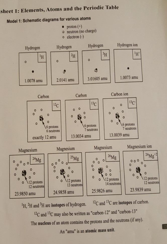 Carbon 13 Atom Diagram