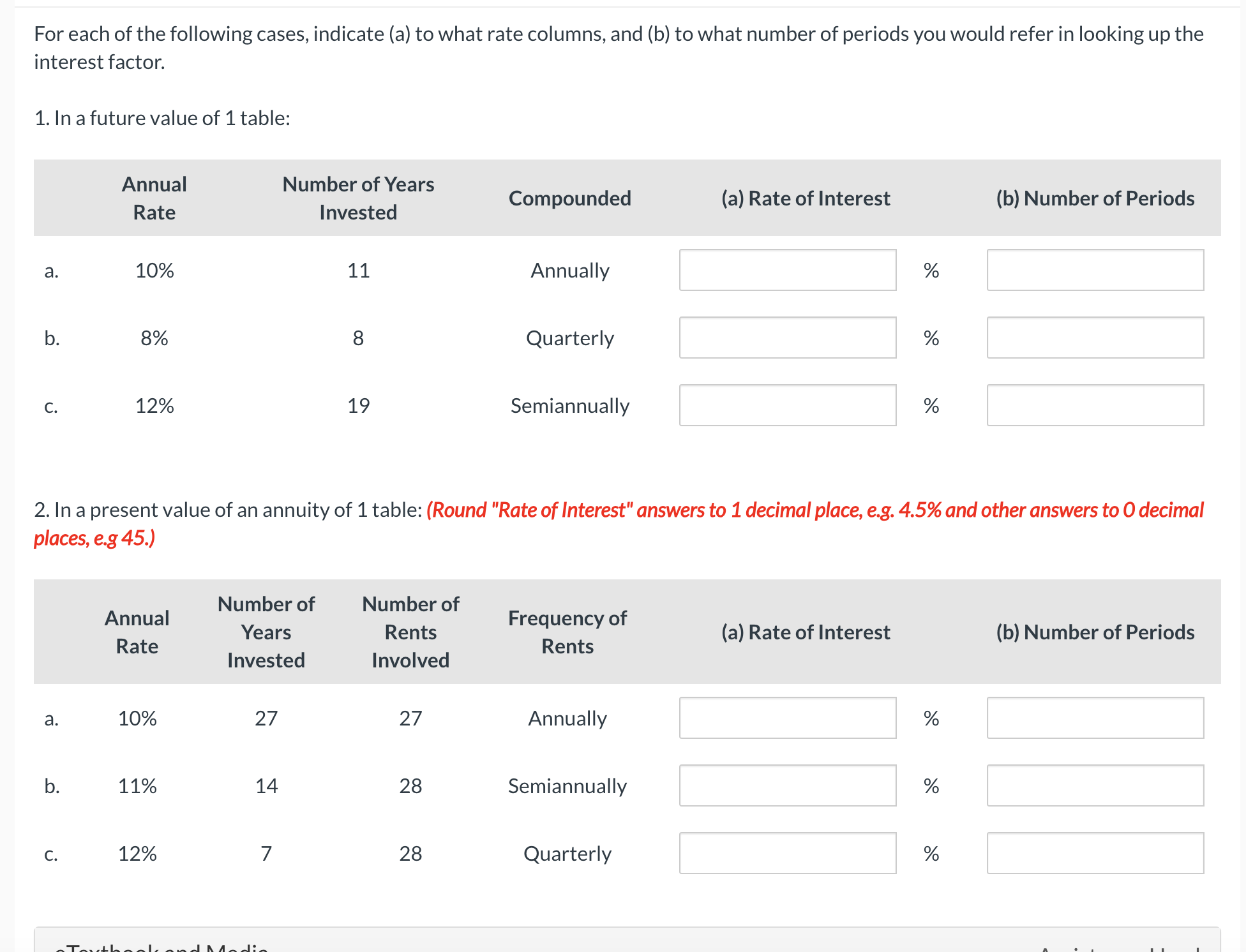 Solved For each of the following cases, indicate (a) ﻿to | Chegg.com