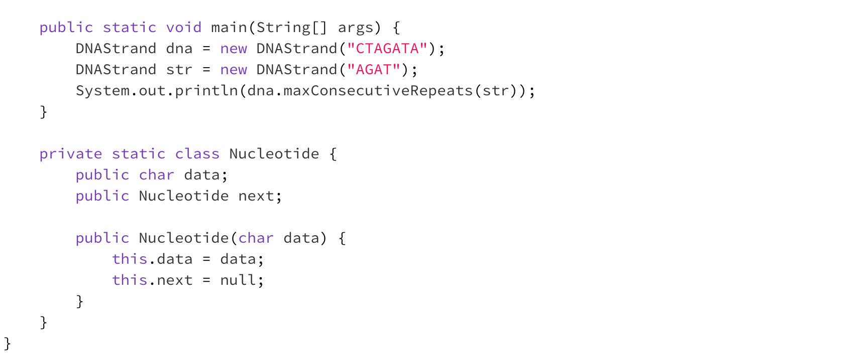 DNA Strand Computational biology is an | Chegg.com