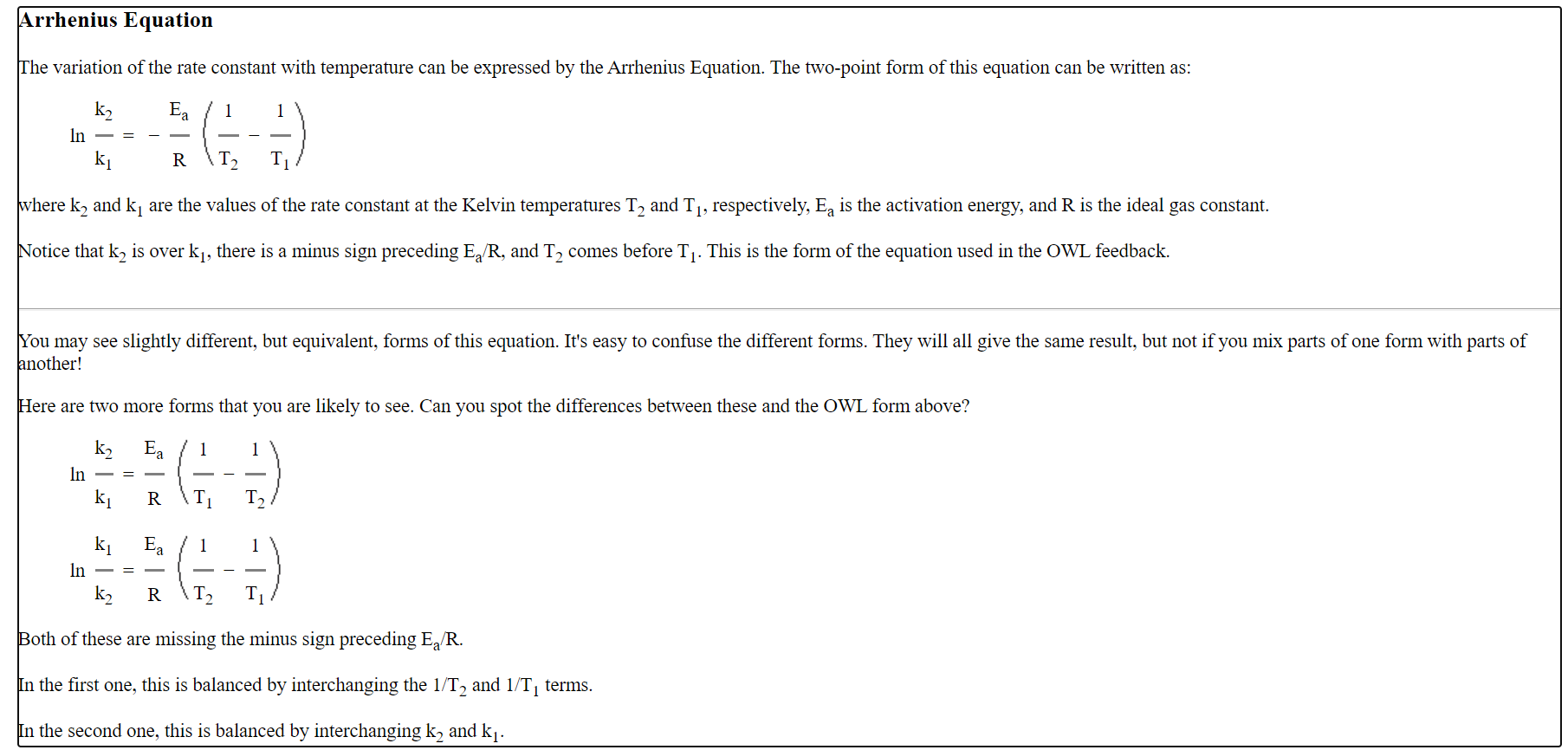 Solved The activation energy for the gas phase isomerization | Chegg.com