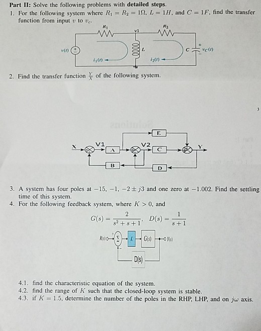 Solved this is from my automatic control, can the question | Chegg.com