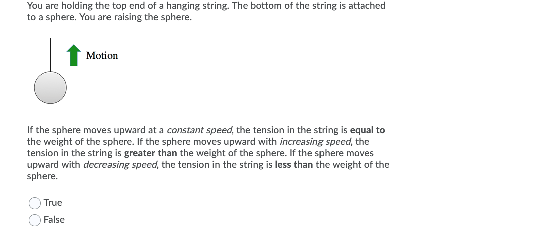Solved You Are Holding The Top End Of A Hanging String The Chegg
