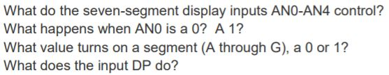 Solved BASYS 3 Board Design a circuit in Verilog that maps | Chegg.com
