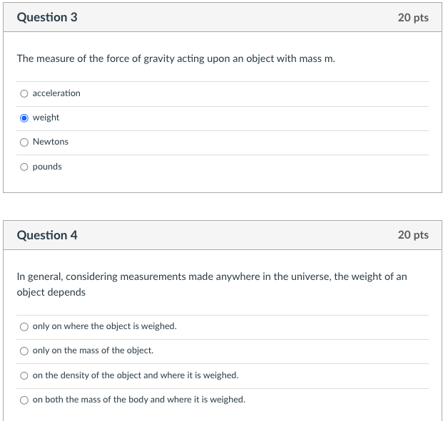 Solved When a given net force acts on a body, the body's | Chegg.com