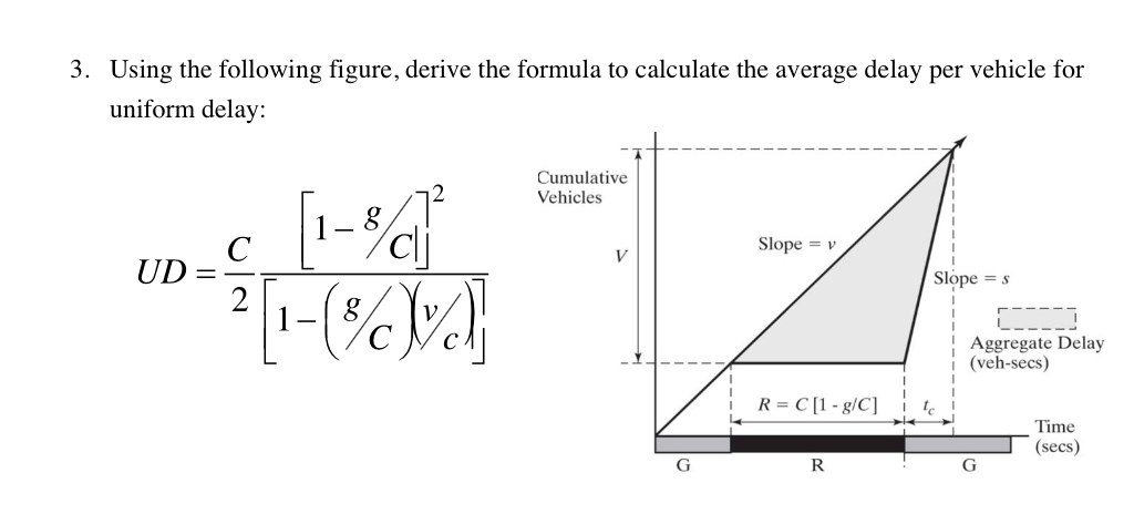 Solved Using the following figure, derive the formula to | Chegg.com