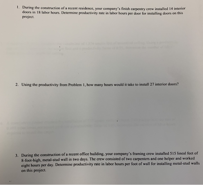 Solved Using a waste factor of 5 percent, determine the | Chegg.com