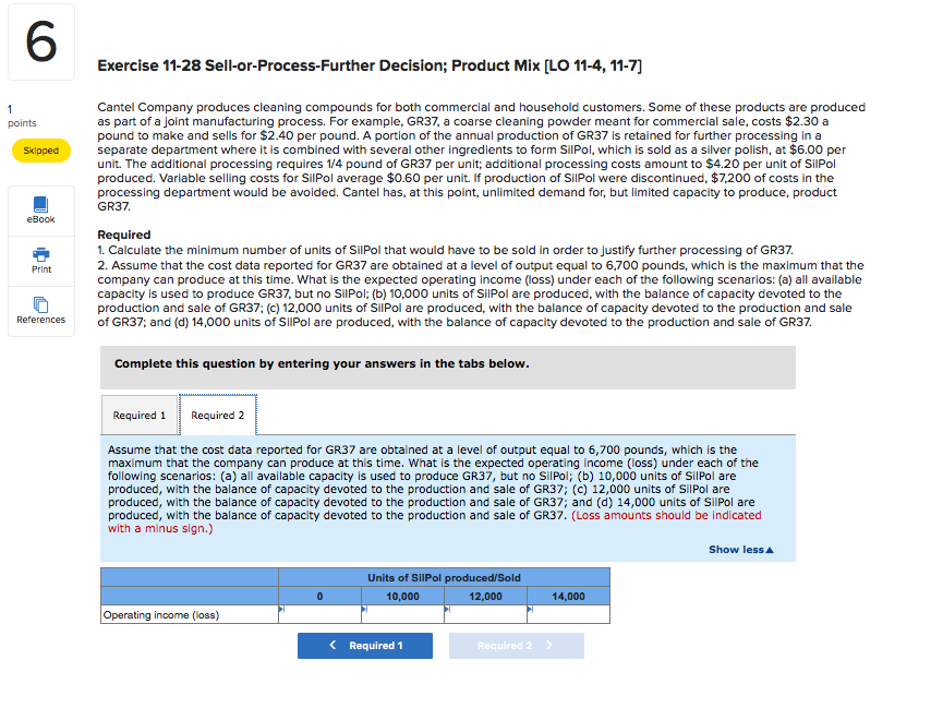 Solved 5 Exercise 11-27 Product-Line Profitability Analysis | Chegg.com