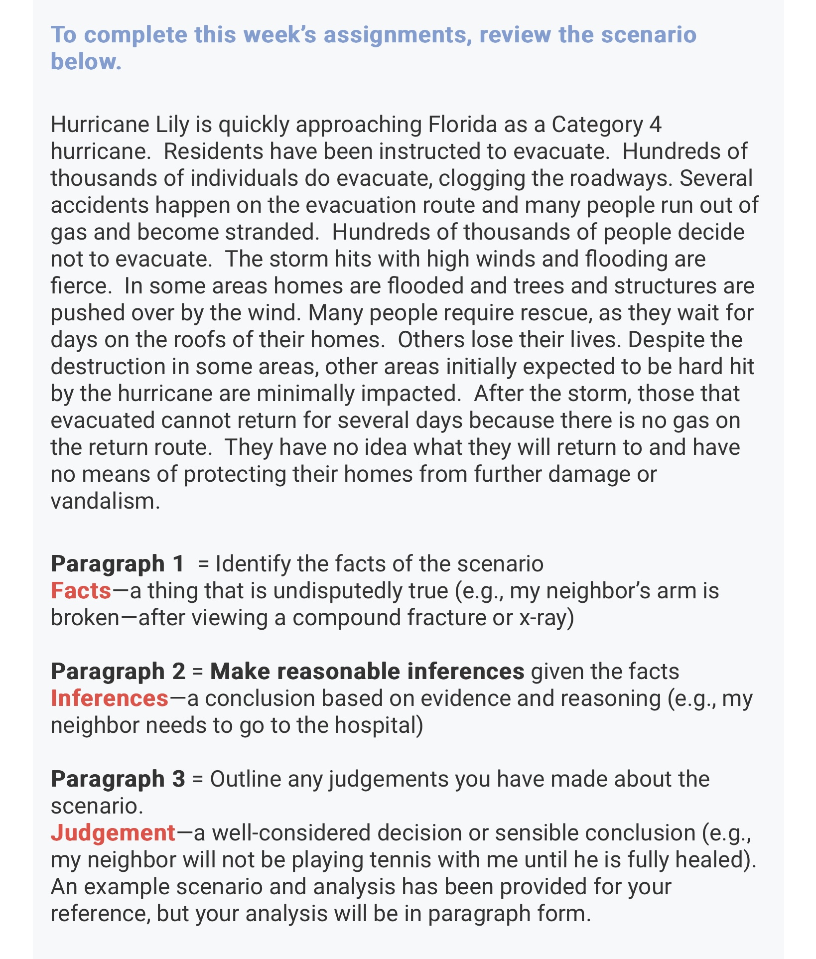 To complete this week's assignments, review the | Chegg.com