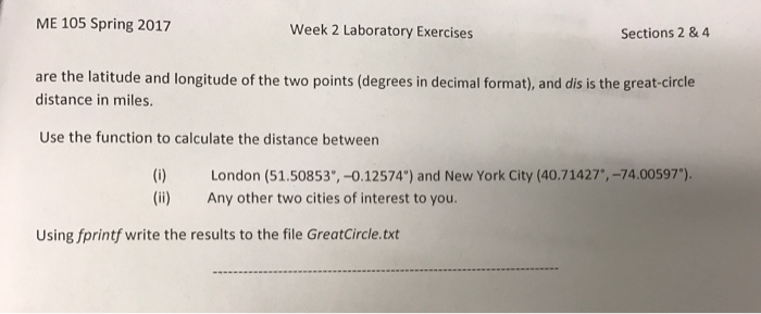 Solved Problem 2 The shortest distance between two points on | Chegg.com