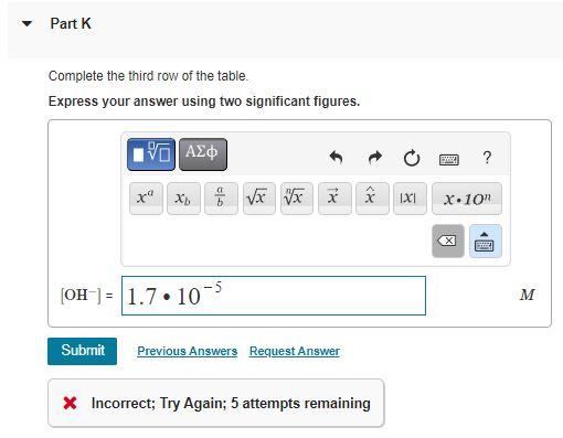 Solved Complete the following table by calculating the | Chegg.com