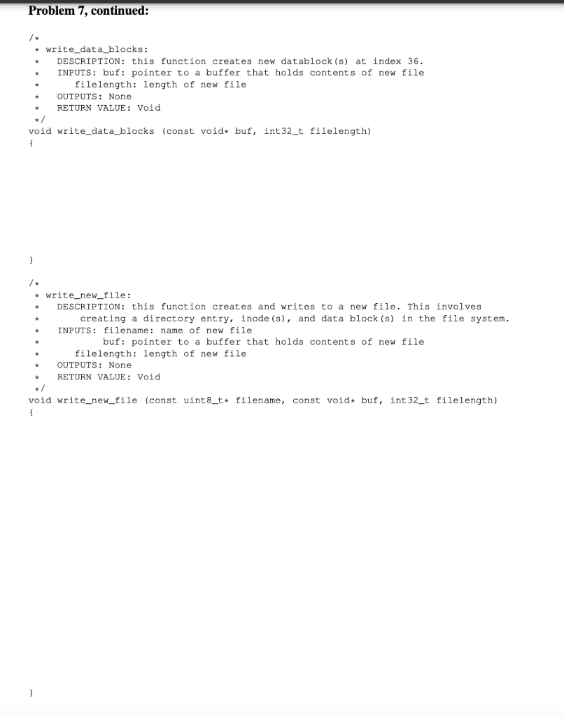 Problem 7 (20 points): MP3 Filesystem Consider the | Chegg.com Problem 7 (20 points): MP3 Filesystem Consider the | Chegg.com