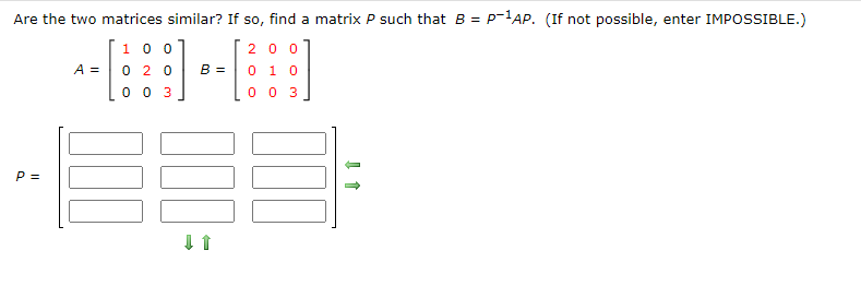 Solved Show that the matrix is not diagonalizable. 4 k • ] | Chegg.com