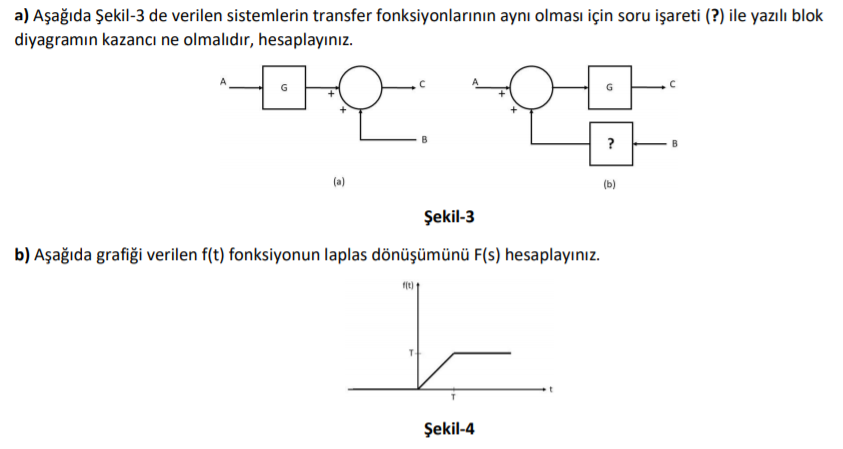 Solved a)Calculate the gain of the block diagram written | Chegg.com