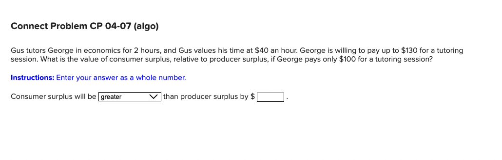 Solved Gus tutors George in economics for 2 hours, and Gus | Chegg.com