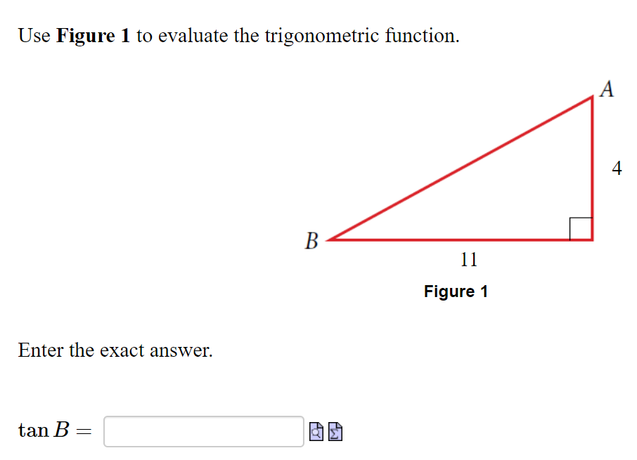 Solved Use Figure 1 to evaluate the trigonometric function. | Chegg.com