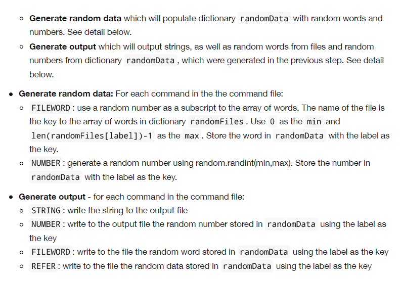 Introduction Lab 6 is our final Python programming | Chegg.com