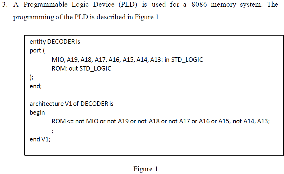 Solved 3. A Programmable Logic Device (PLD) is used for a | Chegg.com