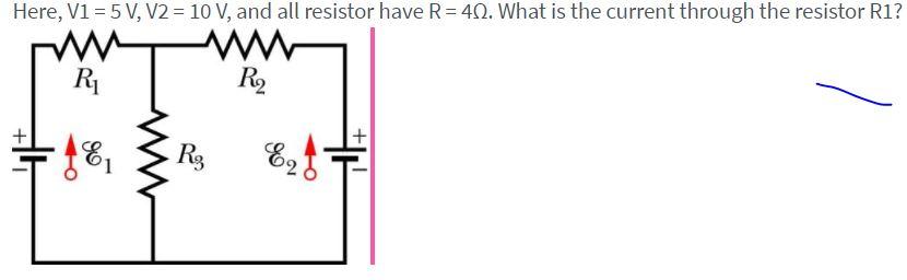 Solved In this circuit, &=12 V, R1=2, R2=31, and R3=612. | Chegg.com