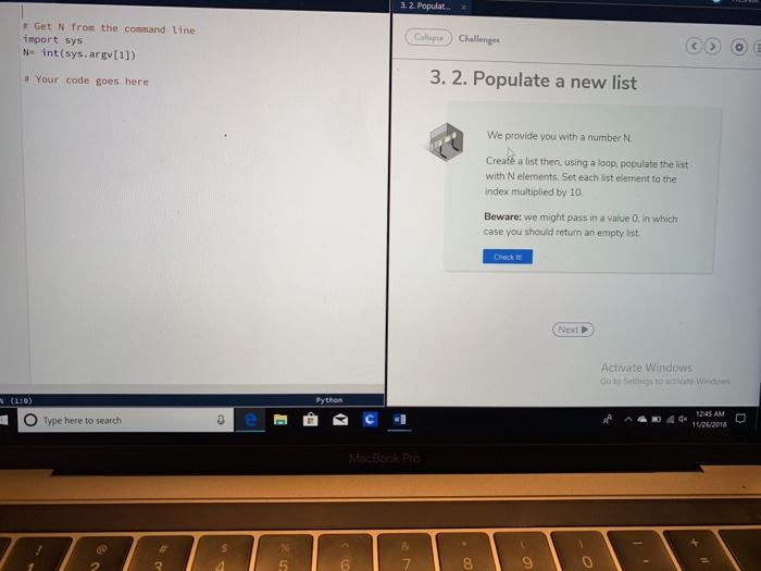 Solved Populate a new list We | Chegg.com