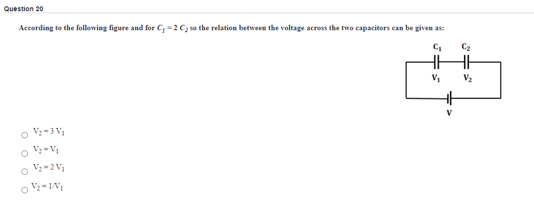 Solved Question 20 According to the following figure and for | Chegg.com