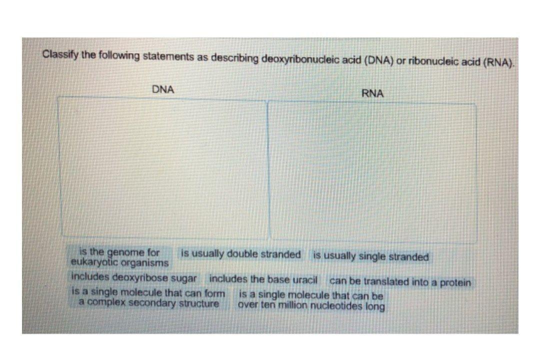 Solved Classify the following statements as describing | Chegg.com