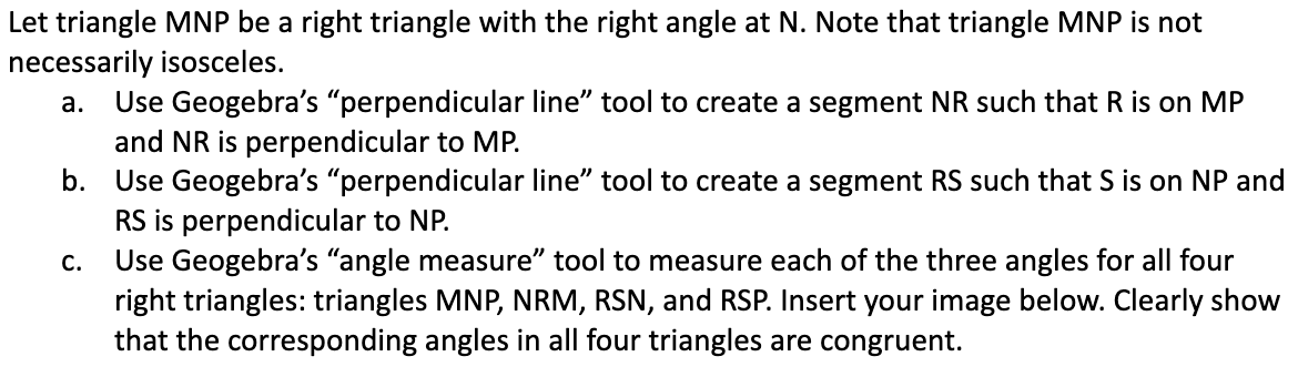 Solved Let triangle MNP be a right triangle with the right | Chegg.com Solved Let triangle MNP be a right triangle with the right | Chegg.com