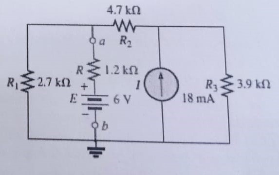 Solved For the following electrical circuit, determine by | Chegg.com