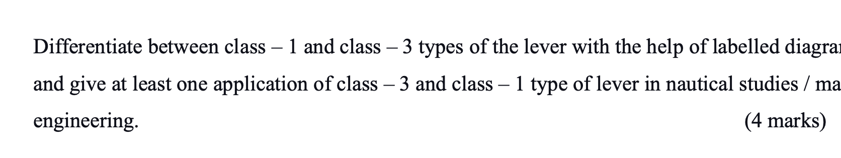 Solved Differentiate between class - 1 and class - 3 types | Chegg.com