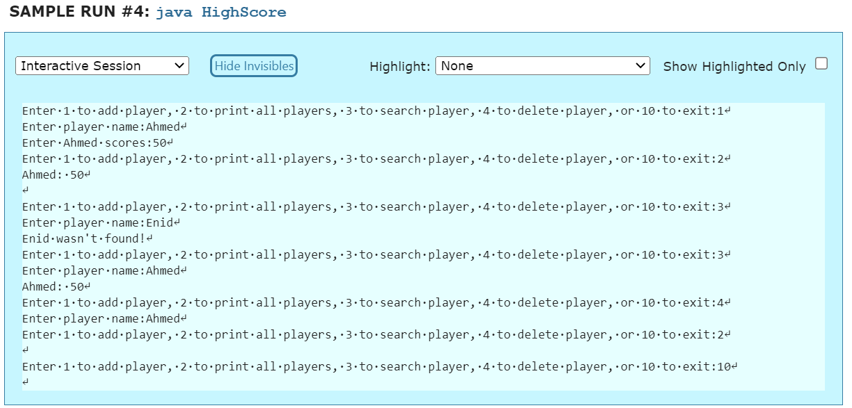 Solved Write a program that manages a list of up to | Chegg.com