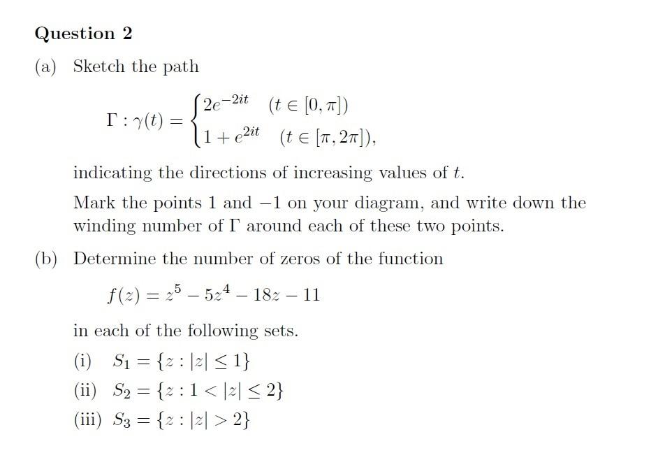 Solved (a) Sketch the path | Chegg.com