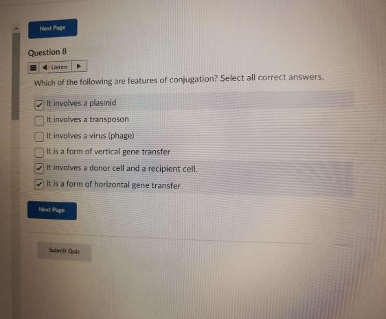 Solved Which of the following are features of conjugation? | Chegg.com