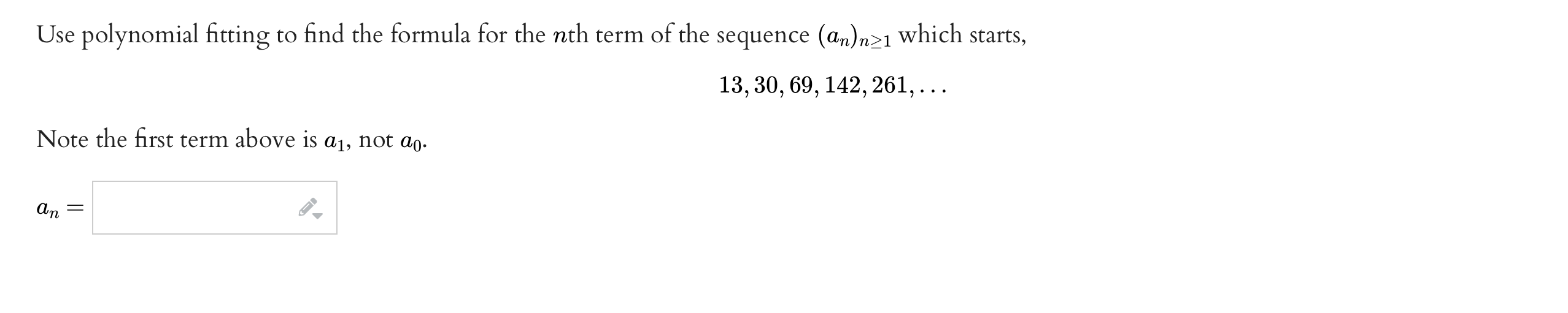 Solved Find the sequences of difference for those sequences | Chegg.com