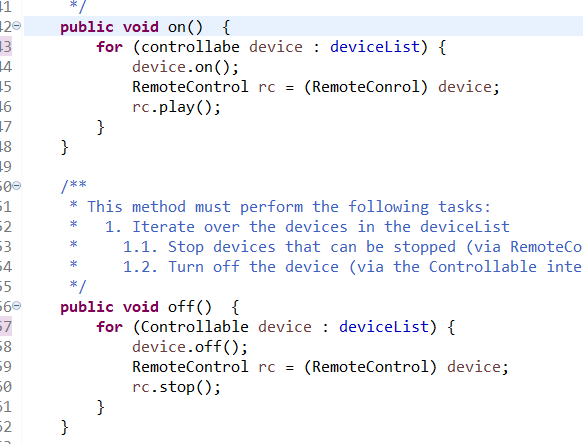 Solved Issue: The method on was performing an incorrect type | Chegg.com
