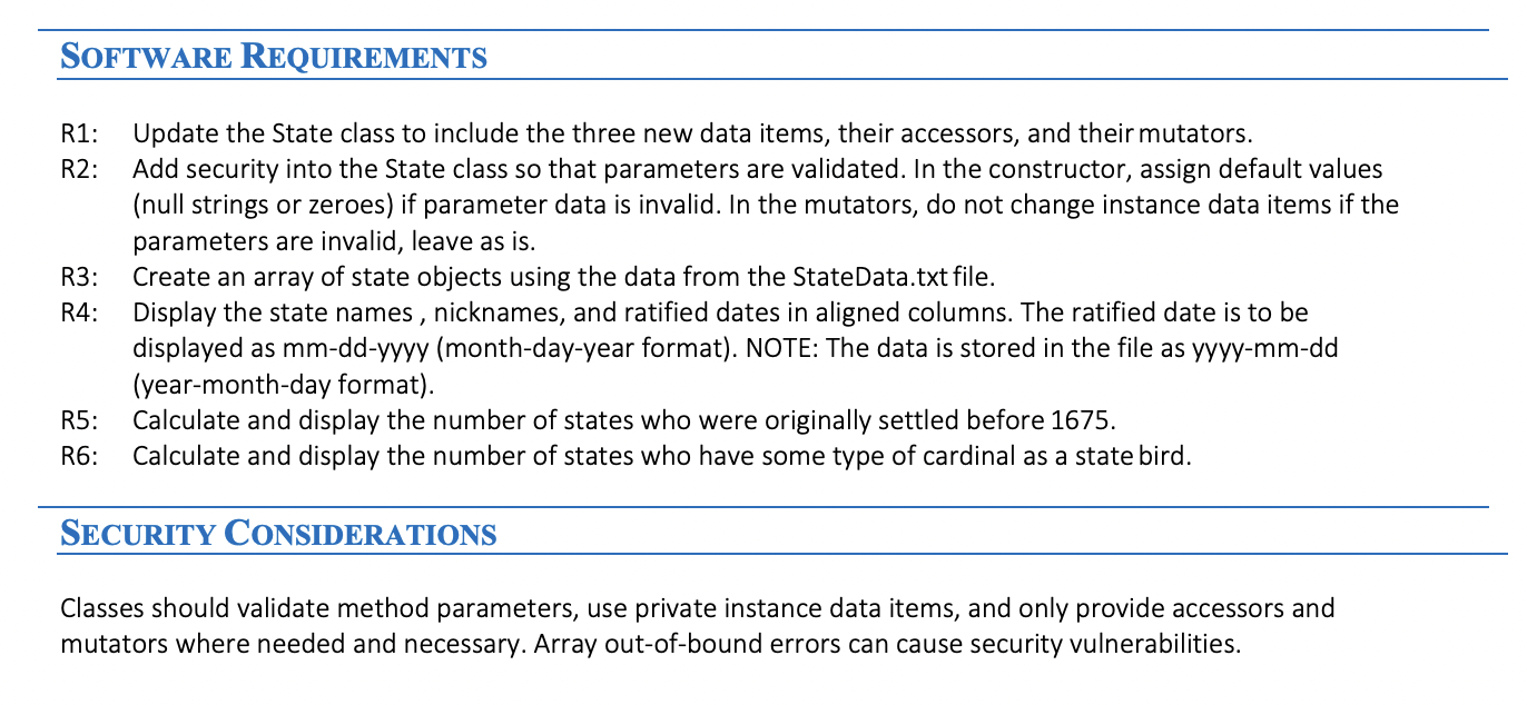 Solved NARRATIVE DESCRIPTION The goal of this project is to | Chegg.com