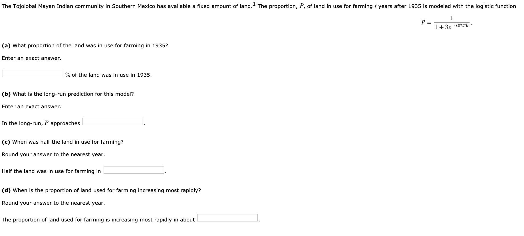 Solved The Tojolobal Mayan Indian community in Southern | Chegg.com