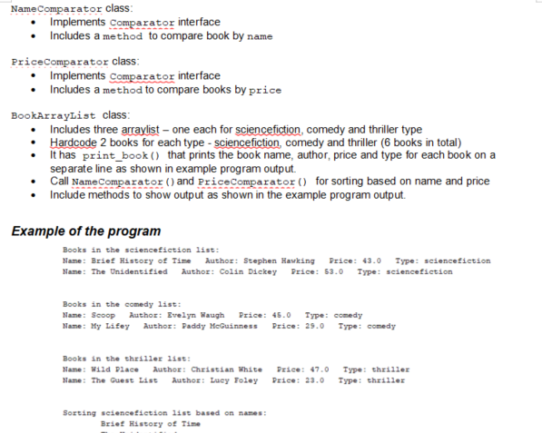 Solved 10. (Total 8 marks) Write a java program that has a | Chegg.com