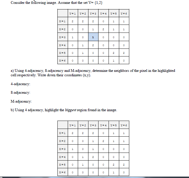Solved Consider the following image. Assume that the set V= | Chegg.com