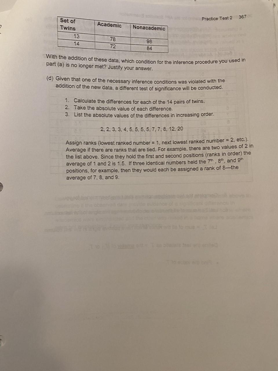 Solved 366 Strive for a 5: Preparing for the AP® Statistics | Chegg.com