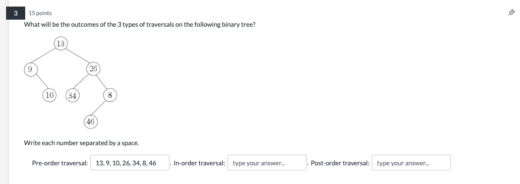 Solved 3 15 points What will be the outcomes of the 3 types | Chegg.com