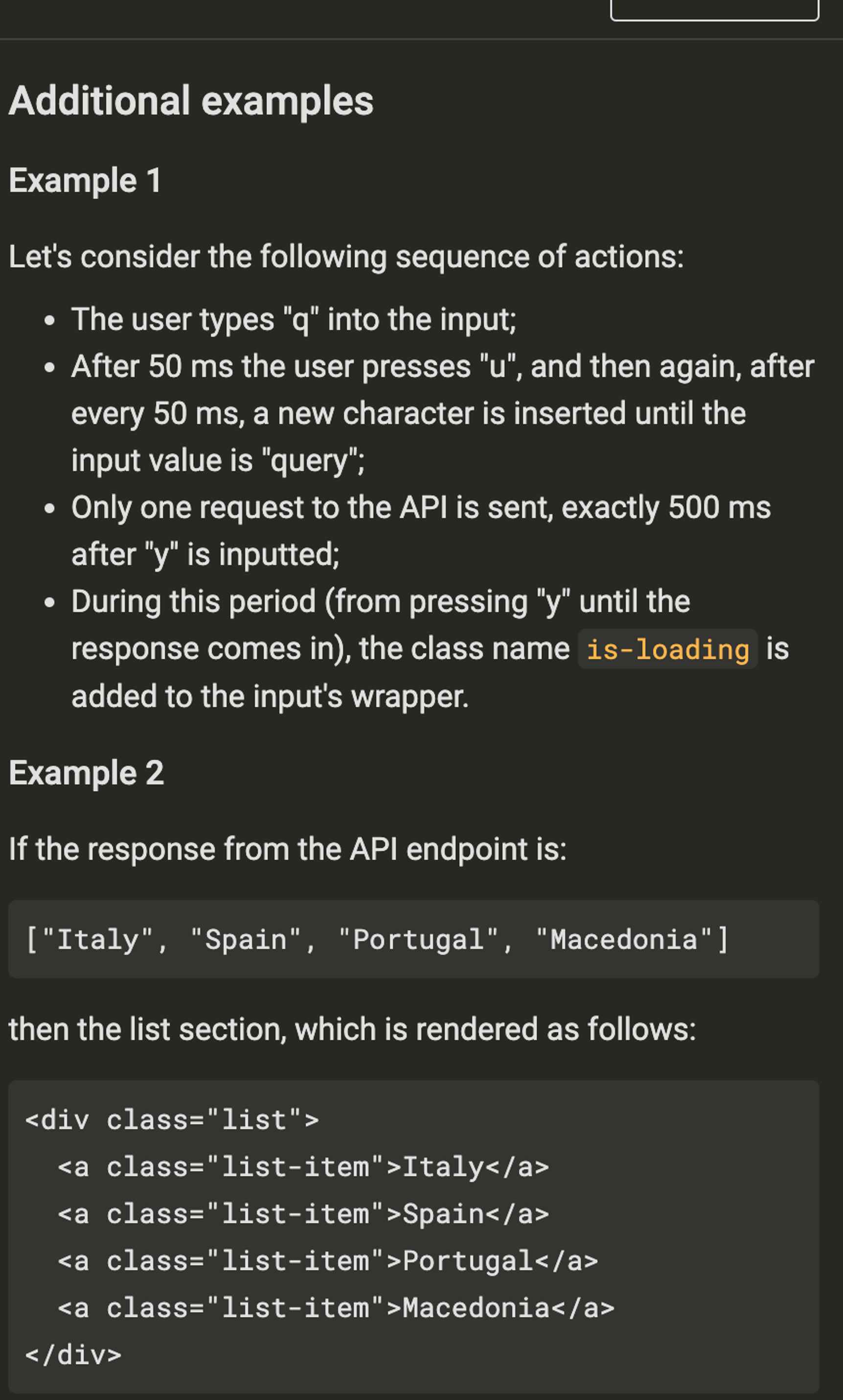 Solved Additional examplesExample 1Let's consider the | Chegg.com
